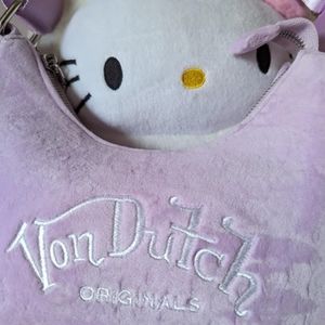 Von Dutch | Bags | Von Dutch Light Purple Shoulder Bag | Poshmark